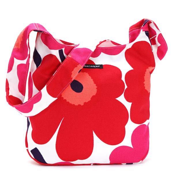 【楽天市場】マリメッコ MARIMEKKO / CLOVER 斜め掛けバッグ #42630 001 WHITE/RED：Sabato楽天市場店