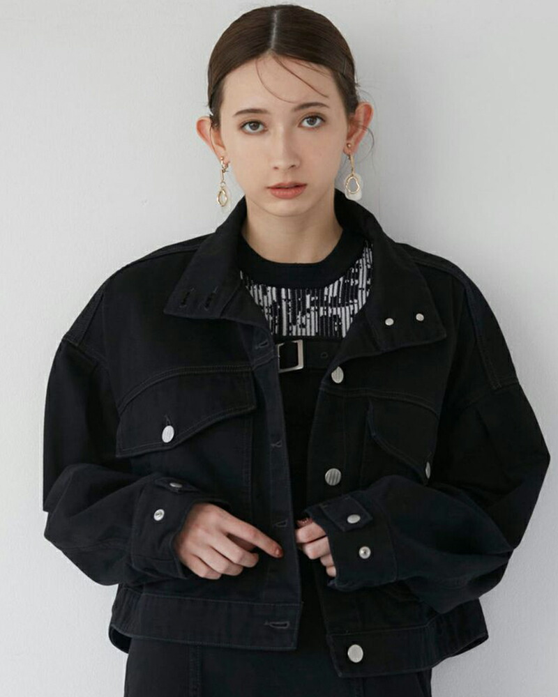 【楽天市場】【送料無料】 ラウンドヘムBIGポケットGジャン/MURUA/ムルーア/012410100201：エリナストア