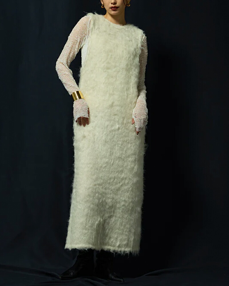 【楽天市場】【予約】Mewl ミュール もけもけファーOP m253-93028 ※2025年9月上旬入荷予定：エリナストア