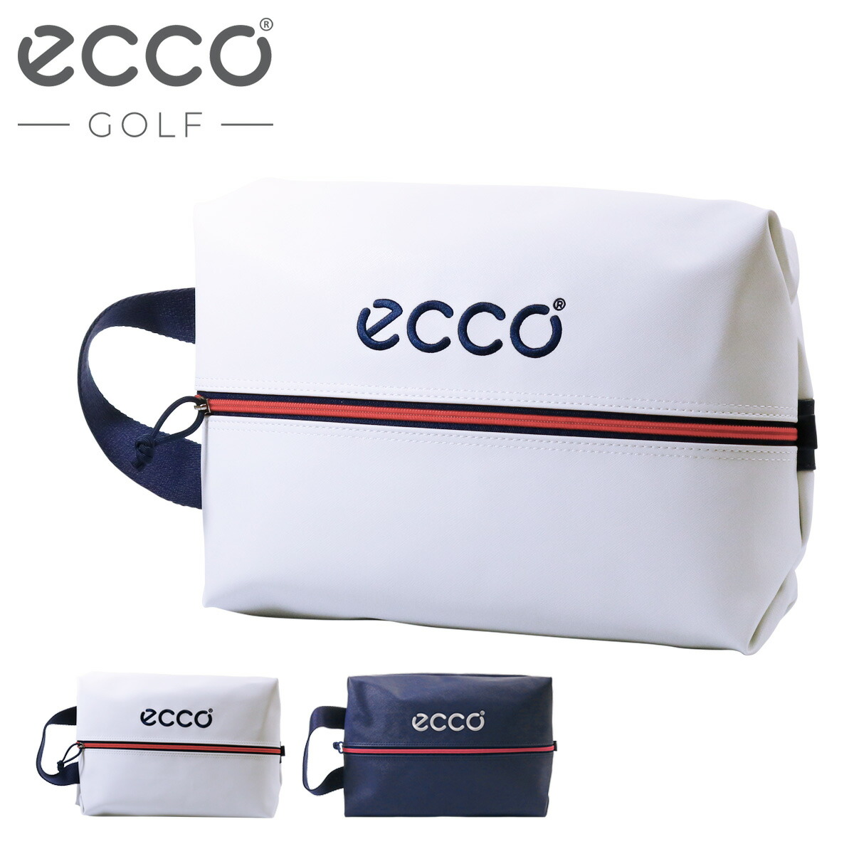 【楽天市場】エコー ゴルフ シューズケース シューズバッグ メンズ ECS003 ECCO 靴入れ シューズ入れ 軽量 ゴルフバッグ[PO10][即日発送]：サックスバー 財布バッグ専門店