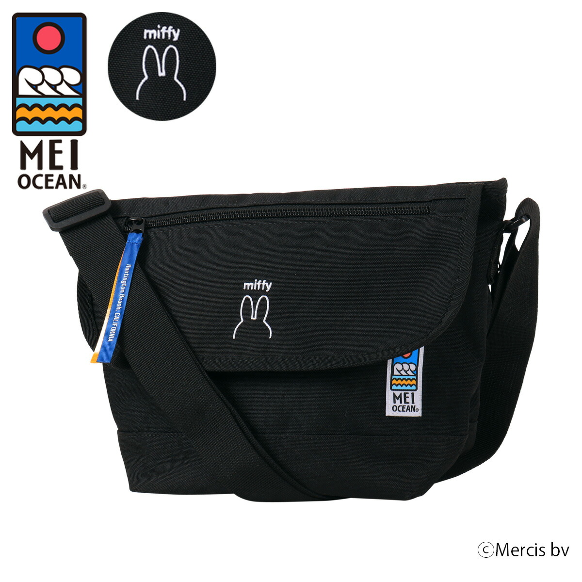 【楽天市場】【全品10倍★6/27(金)2時迄】ミッフィー ショルダーバッグ メイオーシャン メンズ レディース 62061 miffy ...
