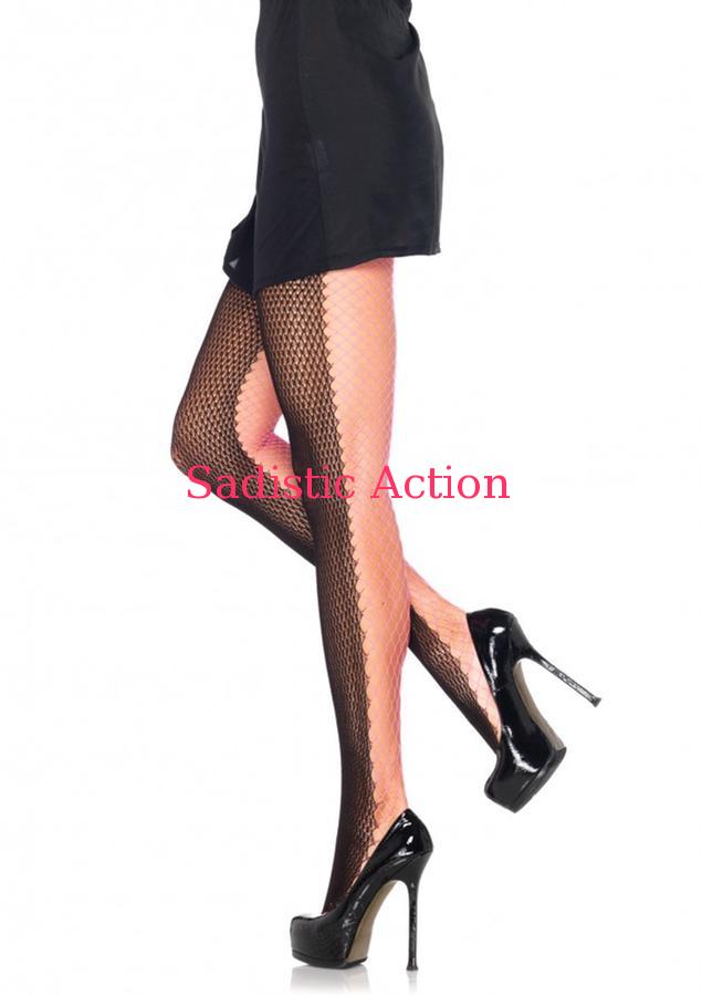 【楽天市場】【即納】leg Avenue Two Tone Duel Net Pantyhose Bk N Pi 【leg Avenue