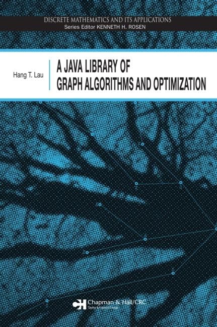 【楽天市場】【中古】A Java Library of Graph Algorithms and Optimization (Discrete Mathematics and Its ...
