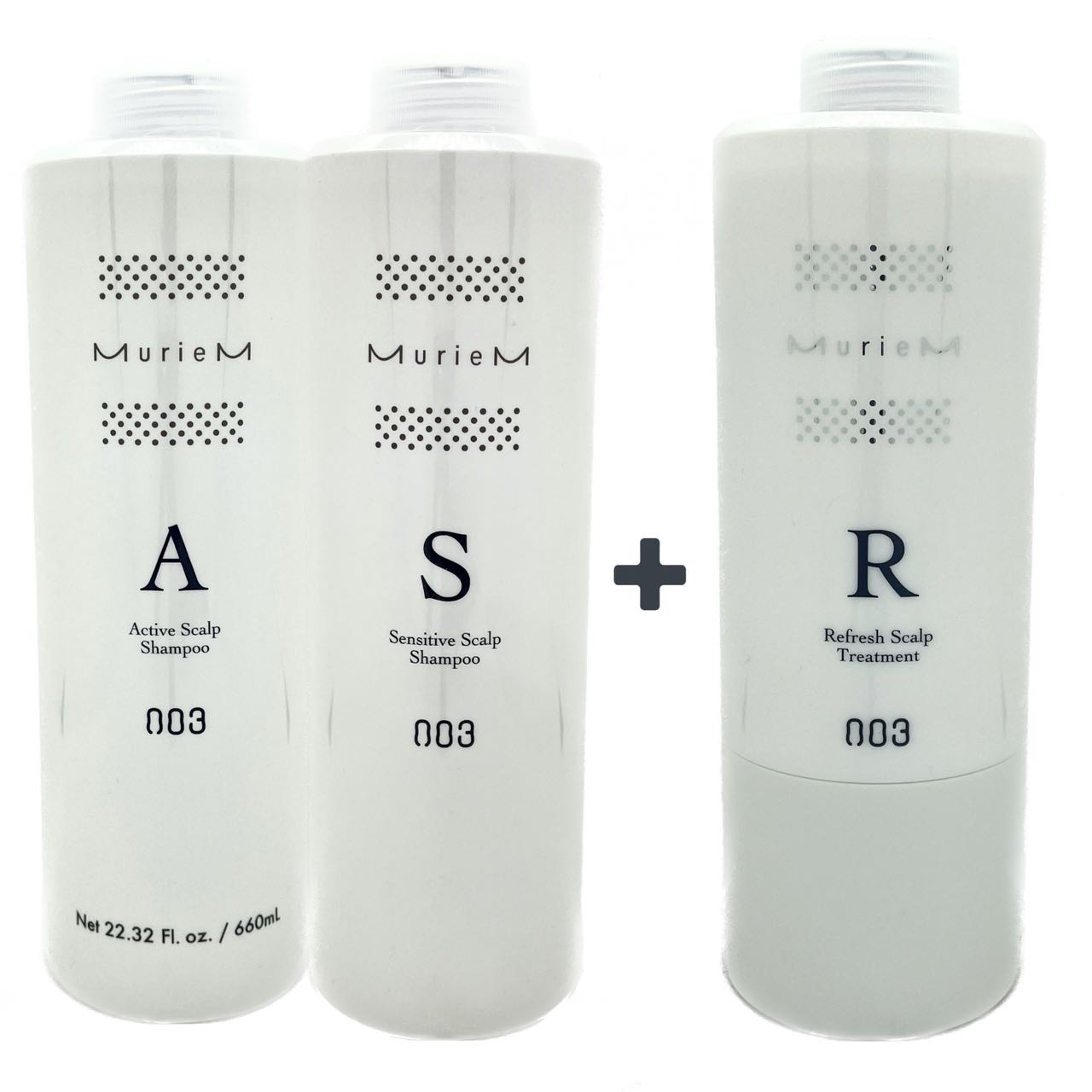 【楽天市場】NUMBER THREE ナンバースリー MurieM ミュリアム・クリスタル Shampoo & Treatment 薬用スカルプシャンプー 660ml + 薬用スカルプ ...