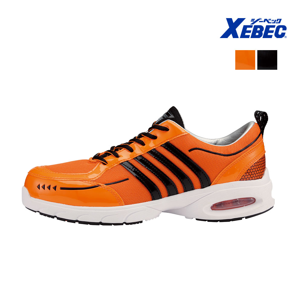 【楽天市場】セフティシューズ 85124 XEBEC ジーベック 安全靴 樹脂先芯 通気性 衝撃吸収 耐油 抗菌 防臭 エアクッション 作業服 作業着：作業着netBR