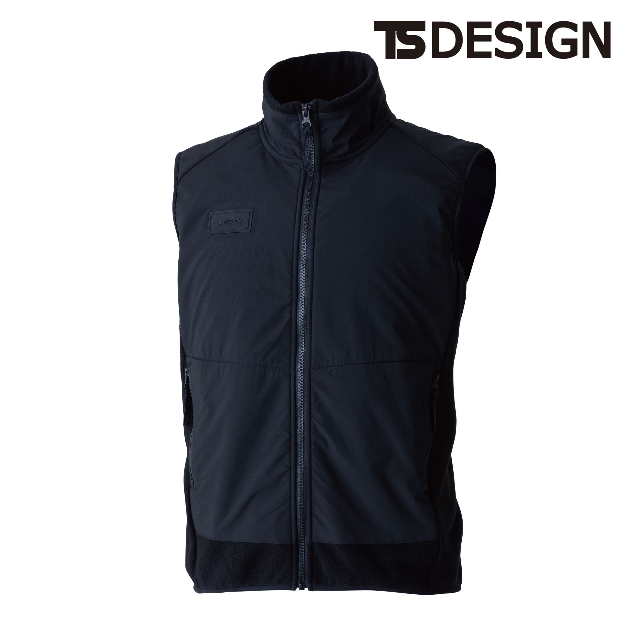 【楽天市場】5548 ニッカーズフリースベスト KNICKER'S TSDESIGN 秋冬 2025年新商品 軽量 ストレッチ 保温性 TSデザイン：作業着本舗 楽天市場店