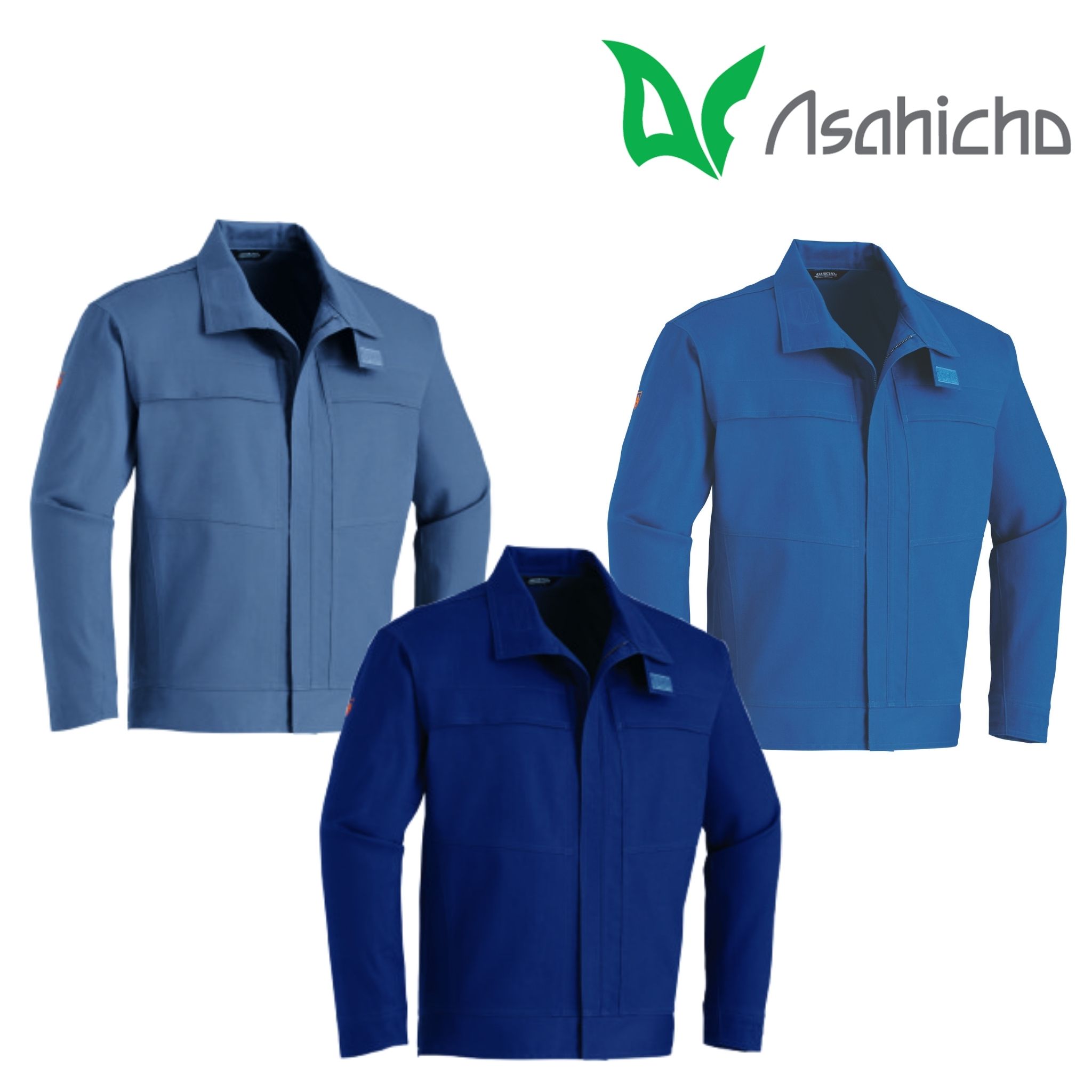 【楽天市場】3512 難燃長袖ブルゾン Asahicho 作業服 春夏 難燃 2025年新商品：作業着本舗 楽天市場店