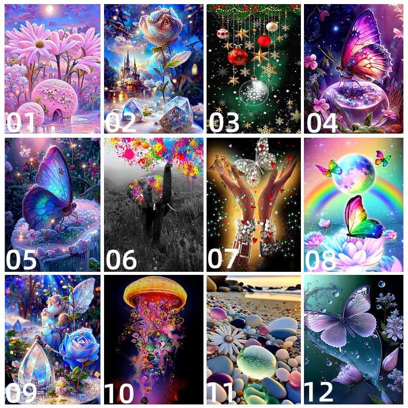 【楽天市場】【クーポン利用で10%OFF】送料無料 刺繍キット 5Dダイヤモンドアート キット ビーズ刺繍 花 初心者 5Dダイヤモンド ペインティングインテリア 趣味 ハンドメイド クロス ...