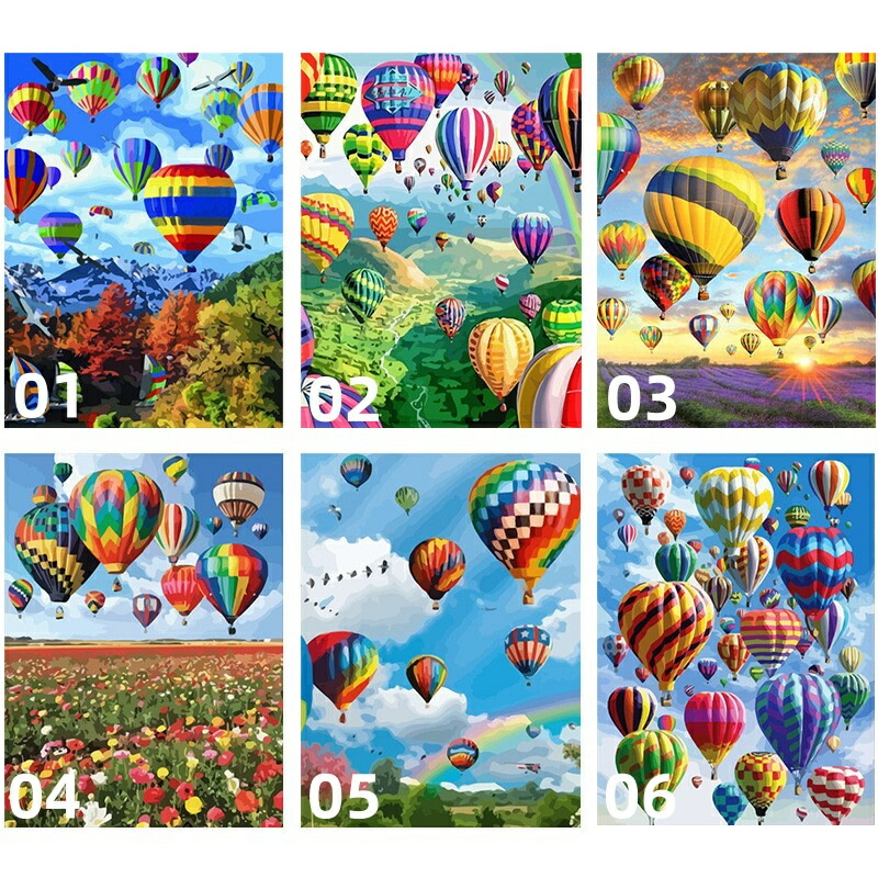【楽天市場】【 クーポン利用で10%OFF！ 】送料無料 刺繍キット 5Dダイヤモンドアート キット ビーズ刺繍 風船 初心者 5Dダイヤモンド ペインティングインテリア 趣味 ハンドメイド ...