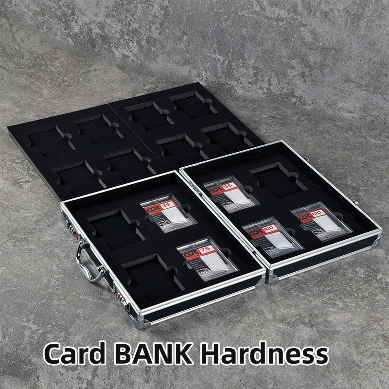 【楽天市場】【10%OFFクーポン配布中 】送料無料 PSA BGS 収納可能 マグネットローダー PSA BSG 対応 アタッシュケース 鍵付き トレカキャリングケース トレカケース 収納 ...