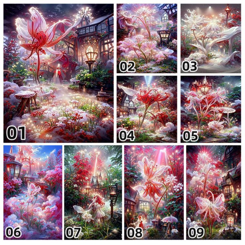 【楽天市場】【10%OFFクーポン配布中】 送料無料 刺繍キット 5Dダイヤモンドアート キット ビーズ刺繍 風景 花 初心者 5Dダイヤモンド ペインティングインテリア ハンドメイド クロス ...