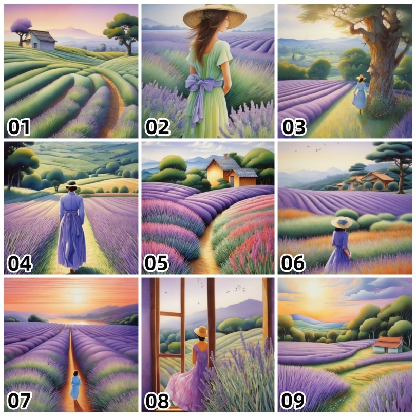 【楽天市場】【クーポン利用で10%OFF】送料無料 刺繍キット 5Dダイヤモンドアート キット ビーズ刺繍 風景 ラベンダー 初心者 5Dダイヤモンド ペインティングインテリア ハンドメイド ...