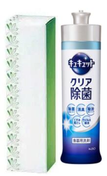 【楽天市場】【ギフト】花王 キュキュット 食器用洗剤 クリア除菌 本体(240ml)化粧箱入：エルショップ
