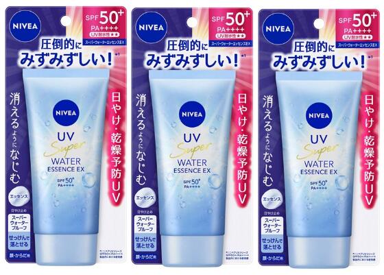 【楽天市場】【送料込み×3個】ニベアUV ウォーターエッセンスEX(80g)×3個：エルショップ