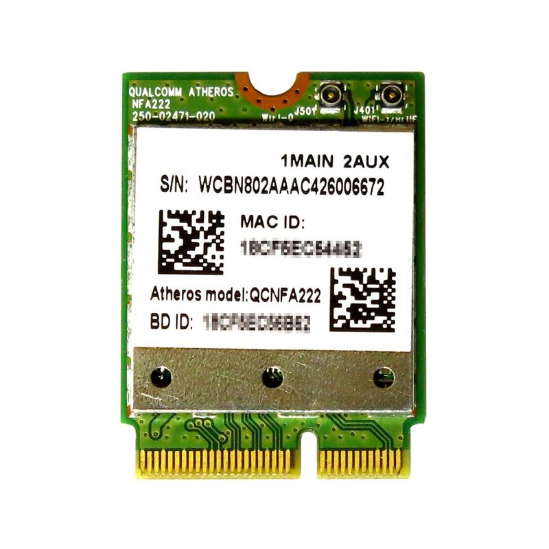 【楽天市場】Atheros QCNFA222 AR5BWB222 デュアルバンド 802.11a/b/g/n 2.4G/5.0GHz WiFi ...