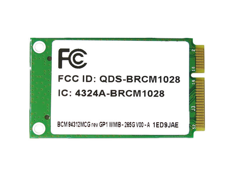 【楽天市場】HP純正 459263-001 + 汎用 Broadcom BCM94312MCG BCM4312 802.11b/g PCIe ...