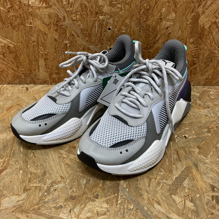 【楽天市場】【中古】PUMA メンズ スニーカー RS-X TRACKS 25.0cm 369332-01 グレー系 [jgg]：サカイの ...
