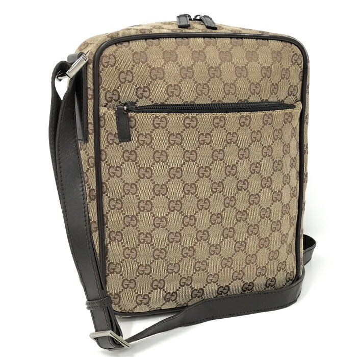 【楽天市場】【中古】GUCCI ショルダーバッグ GGキャンバス ベージュ 018.1604：サカイのリサイクルショップ