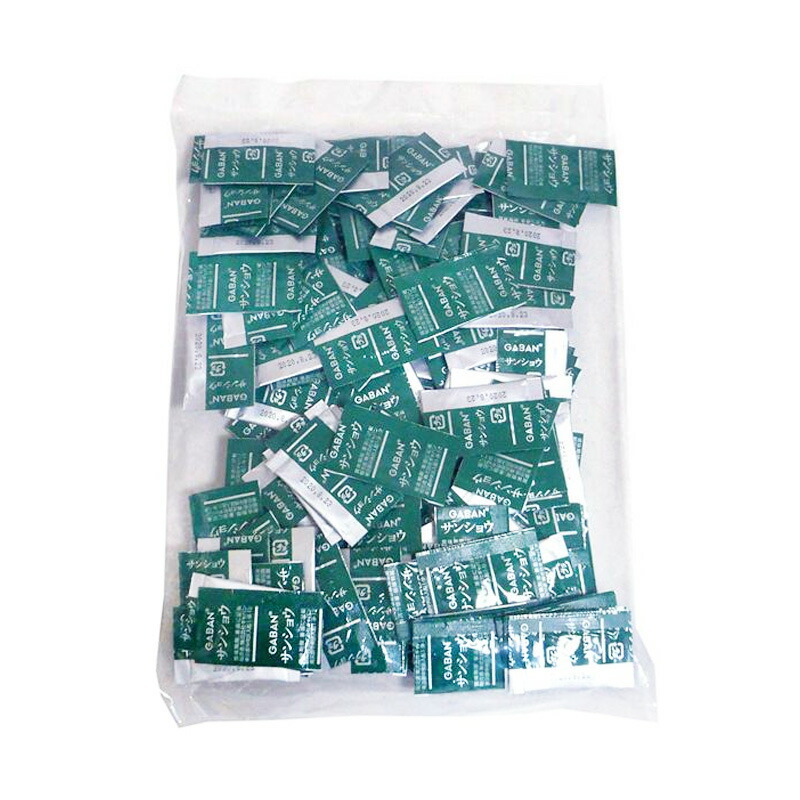 【楽天市場】ギャバン GABAN サンショウ 山椒 小袋 0.2g 200個入り 食品 調味料：サカツコーポレーション楽天市場店