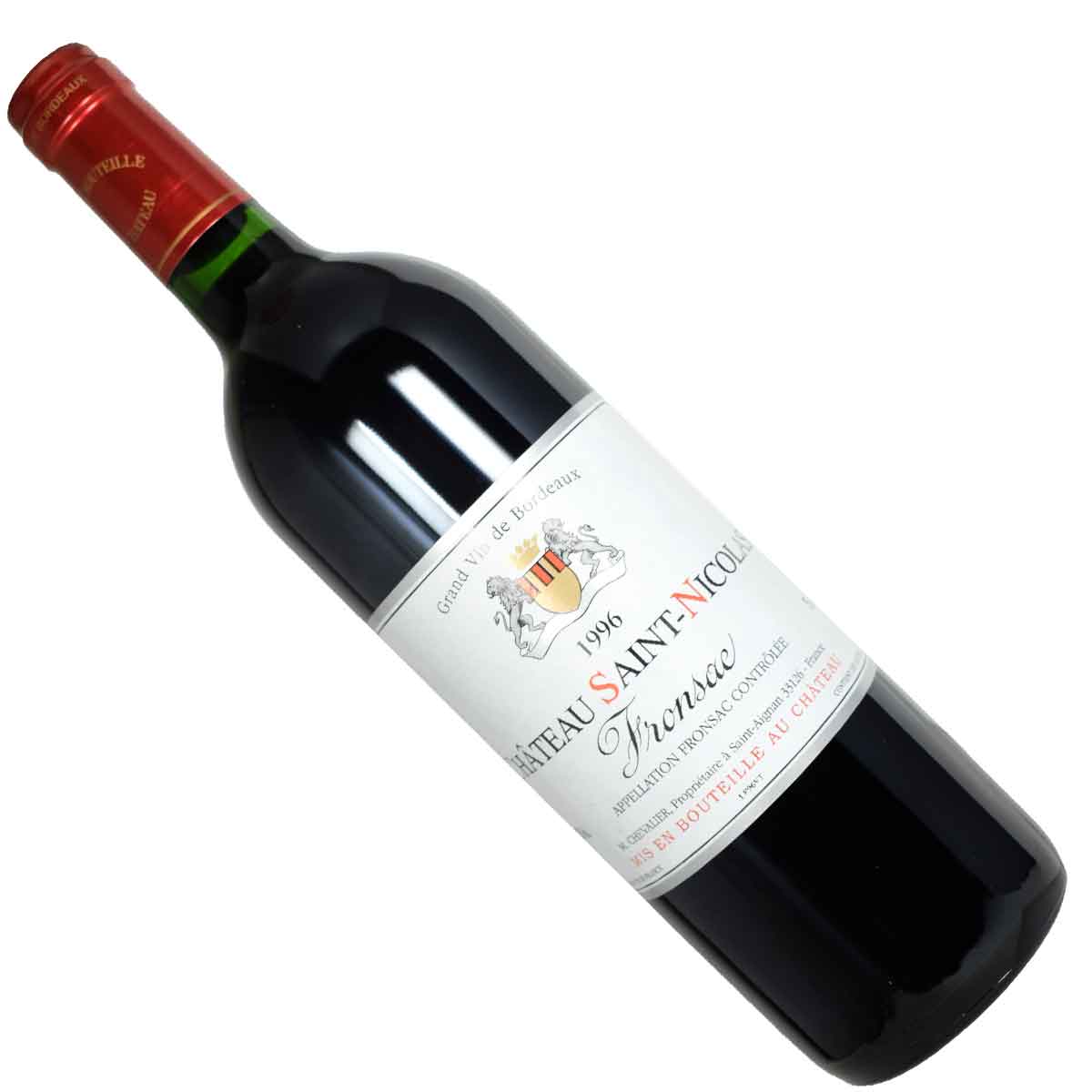 【楽天市場】[シャトー・蔵出し][1996][フロンサック] シャトー・サン・ニコラ 750ml赤 フランス・ボルドー地方chateau ...