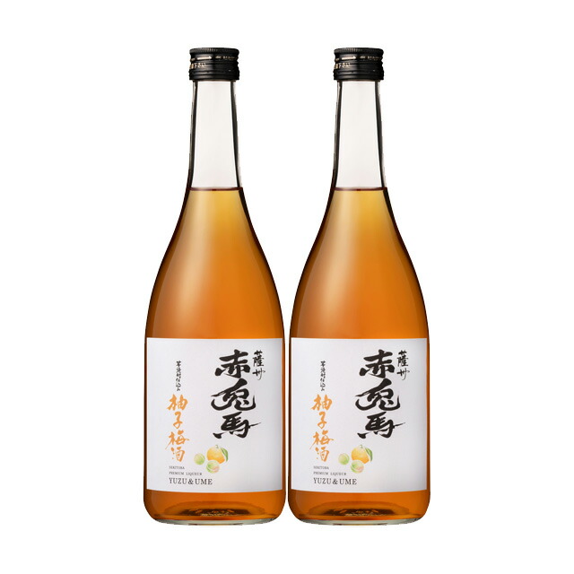 【楽天市場】赤兎馬柚子梅酒(せきとば) 14度 720ml×2本 リキュール 薩洲濱田屋伝兵衛 ※北海道・東北エリアは別途運賃が1000円発生します。：酒どんどん 楽天市場店
