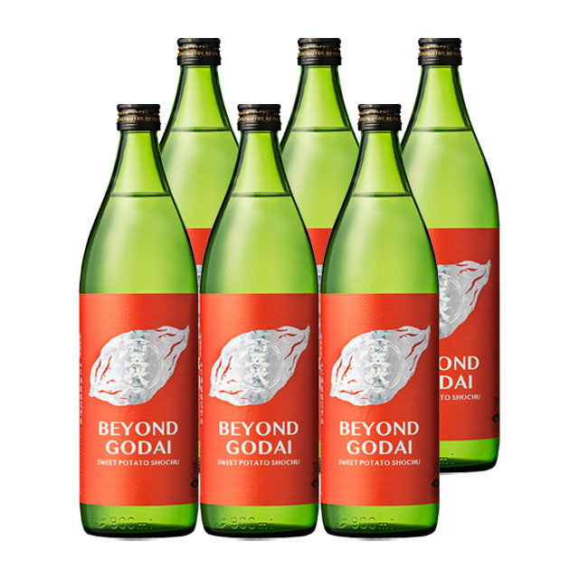 【楽天市場】BEYOND GODAI(ビヨンドゴダイ) 25度 900ml×6本 芋焼酎 山元酒造※北海道・東北エリアは別途運賃が1000円 ...