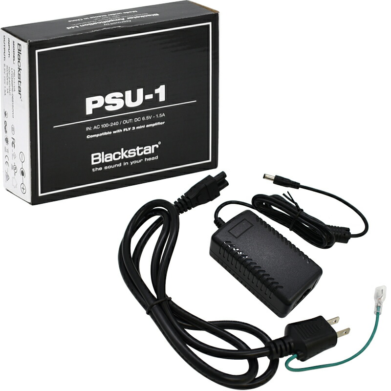【楽天市場】Blackstar FLY3用電源アダプター PSU-1 【 ブラックスター フライ3 ギターアンプ ポータブルスピーカー パワー ...