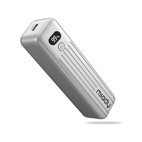 【楽天市場】Miady モバイルバッテリー 5000mAh 2.4A急速充電 Type-C出力/入力 軽量 小型 スティック型 携帯/スマホ ...