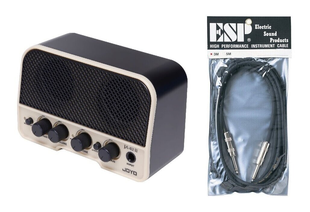 【楽天市場】JOYO JA-02 II BLK/BEI + EC-C-22 / Bluetooth搭載 5W 充電式 ギター アンプ/3m ...