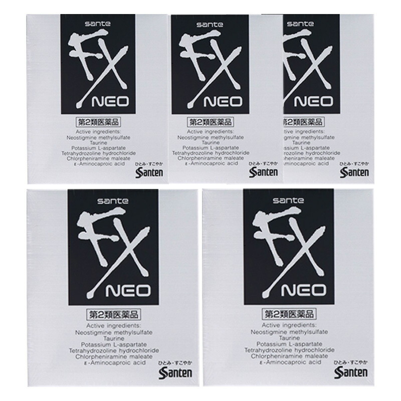【楽天市場】【第2類医薬品】【参天製薬】サンテFX ネオ 12ml [5個セット]：激安健美通販＠サクサクドラッグ