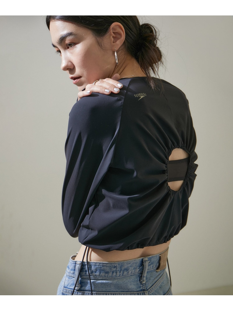 【楽天市場】【Water Side】【Speedo(スピード)】Open Back UV Top SALON adam et rope ...