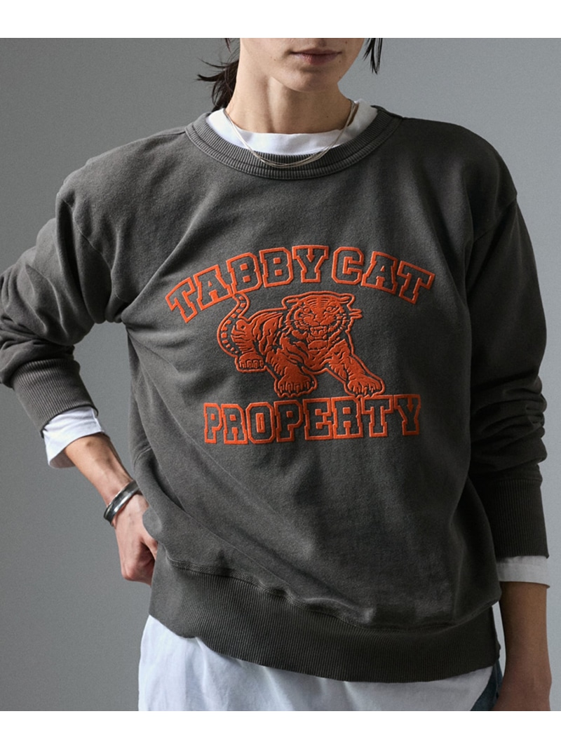 【楽天市場】【SALE／30%OFF】【MIXTA(ミクスタ)】TABBY CREW NECK SWEAT/タビークルーネックスウェット ...