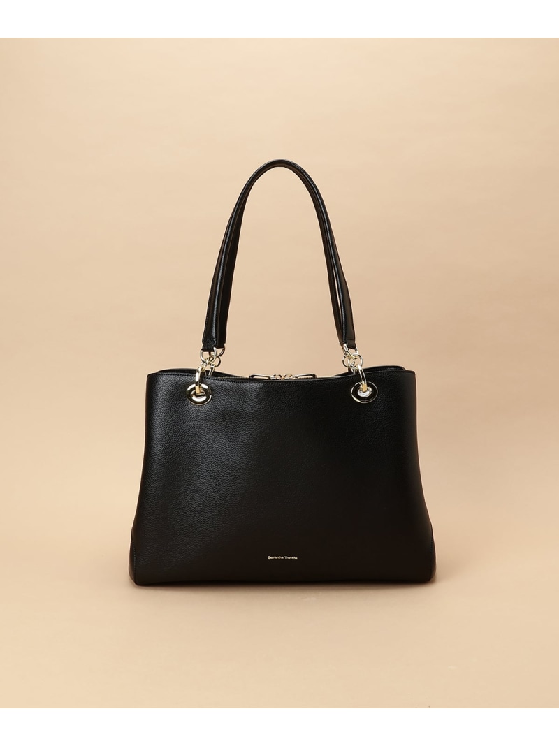 【楽天市場】リングモチーフ トートバッグ 大サイズ Samantha Thavasa サマンサタバサ バッグ トートバッグ グレー ピンク ...