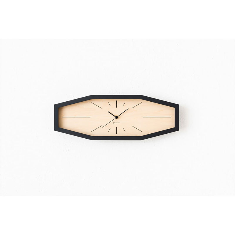 【楽天市場】★!PT10倍還元!★【INTERZERO/インターゼロ】LINE CLOCK ラインクロック マットブラック 電波時計《掛け時計/新居/インテリア/ギフト/お祝い/日本製/電波 ...