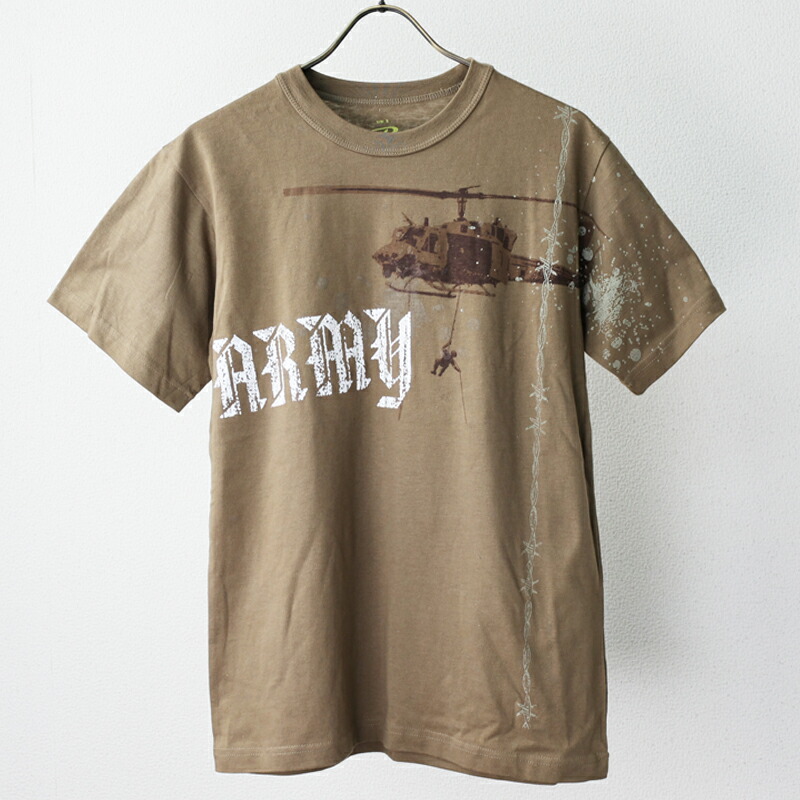 【楽天市場】USミリタリーデザインTシャツ [ARMY / ブラウン] アメリカ ROTHCO MILITARY ミリタリー 半袖 トップス ...