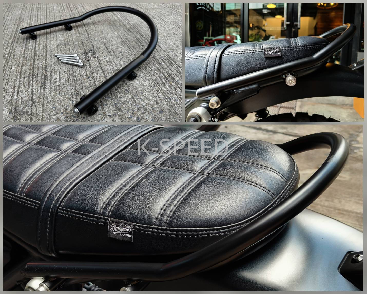 【楽天市場】k Speed Diabolus Cl18 タンデムバー ラゲッジラック For Cl250 500 Honda