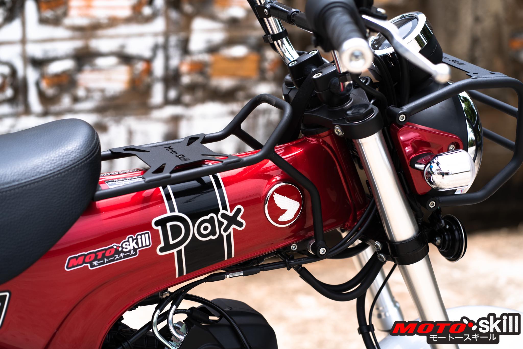 【楽天市場】Motoskill センターキャリア For Dax125 ST125 Center Carrier Honda ダックス ツヤ ...