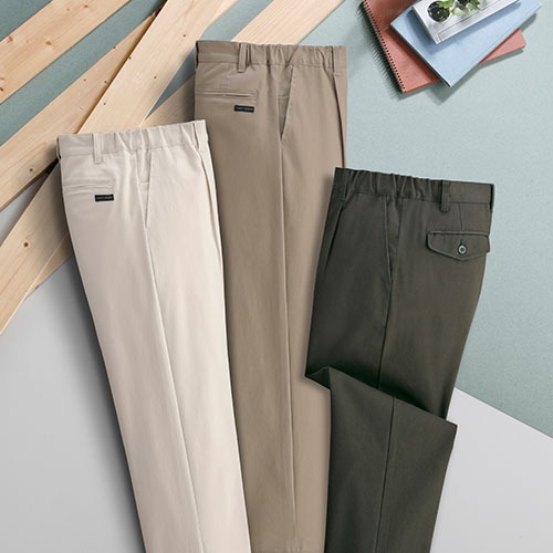楽天市場】フレンドリー お父さんの年中重宝パンツ 3色組 957792 1