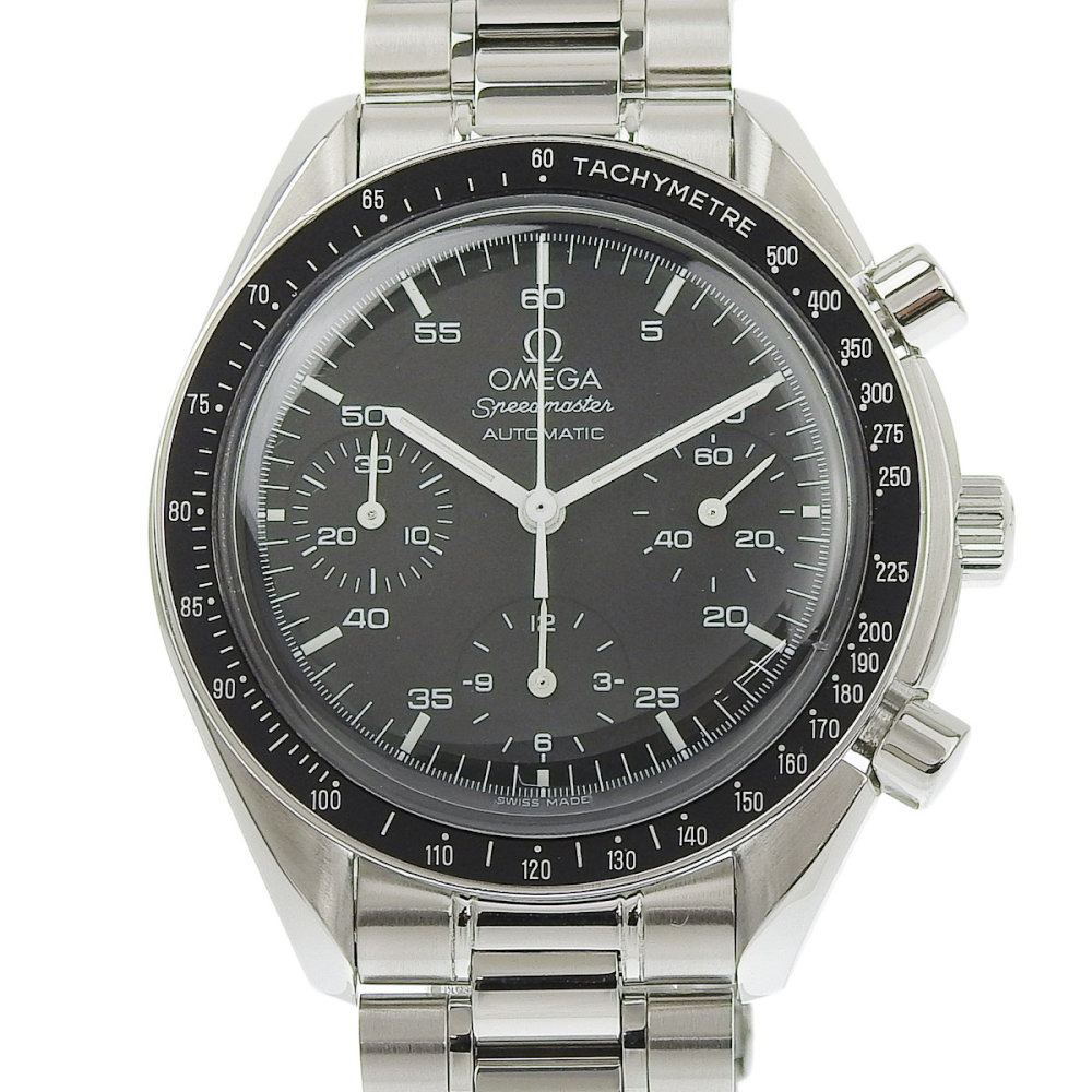 【楽天市場】【返品OK】オメガ スピードマスター 3510.50 SS AT OH/新品仕上げ済み バーインデックス ブラック文字盤 メンズ ...