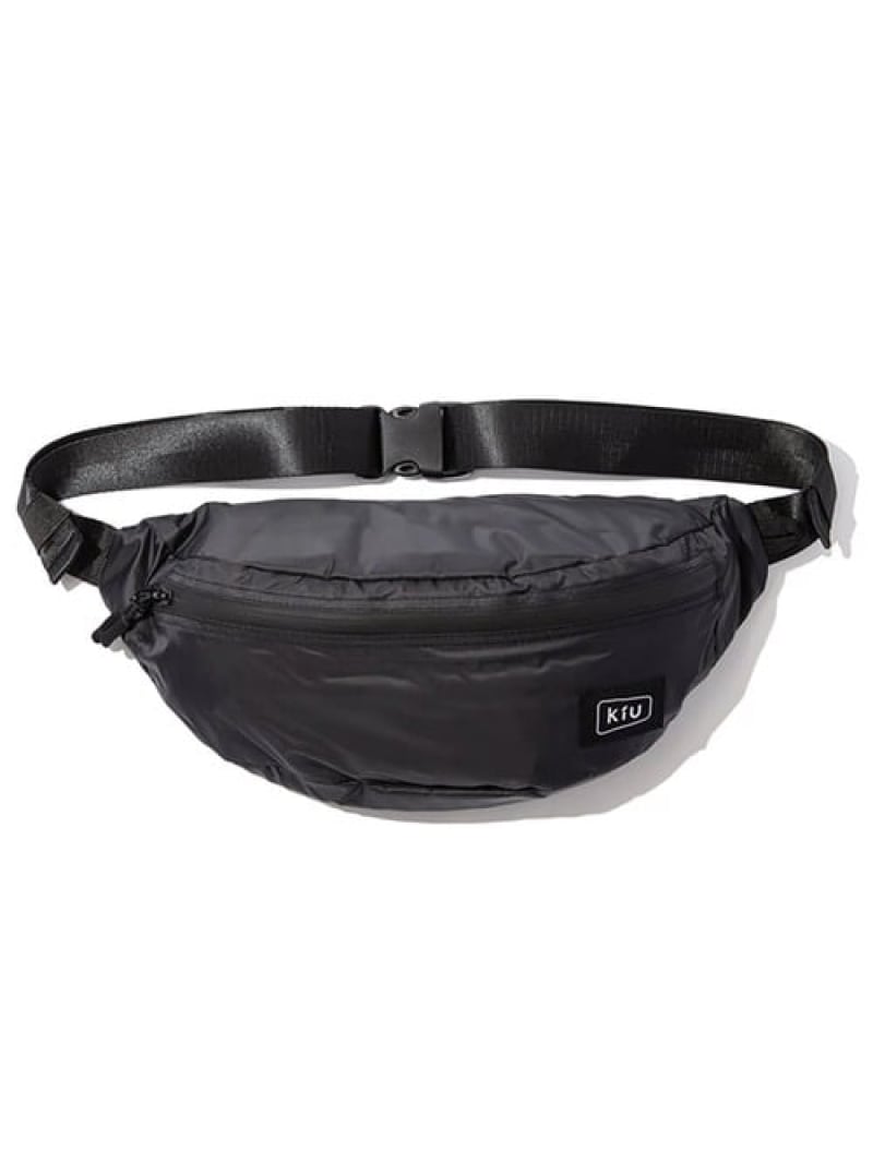 【楽天市場】KiU/キウ WATERPROOF BODY BAG KiU ゴースローキャラバン ジャケット・アウター ポンチョ ブラック ...