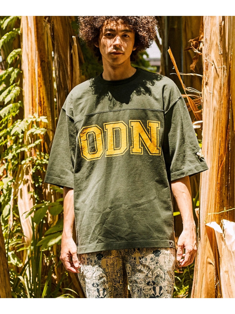 【楽天市場】【SALE／50%OFF】go slow caravan/(M)超ヘビーUSA/C ODN フットボ-ルTEE go slow ...