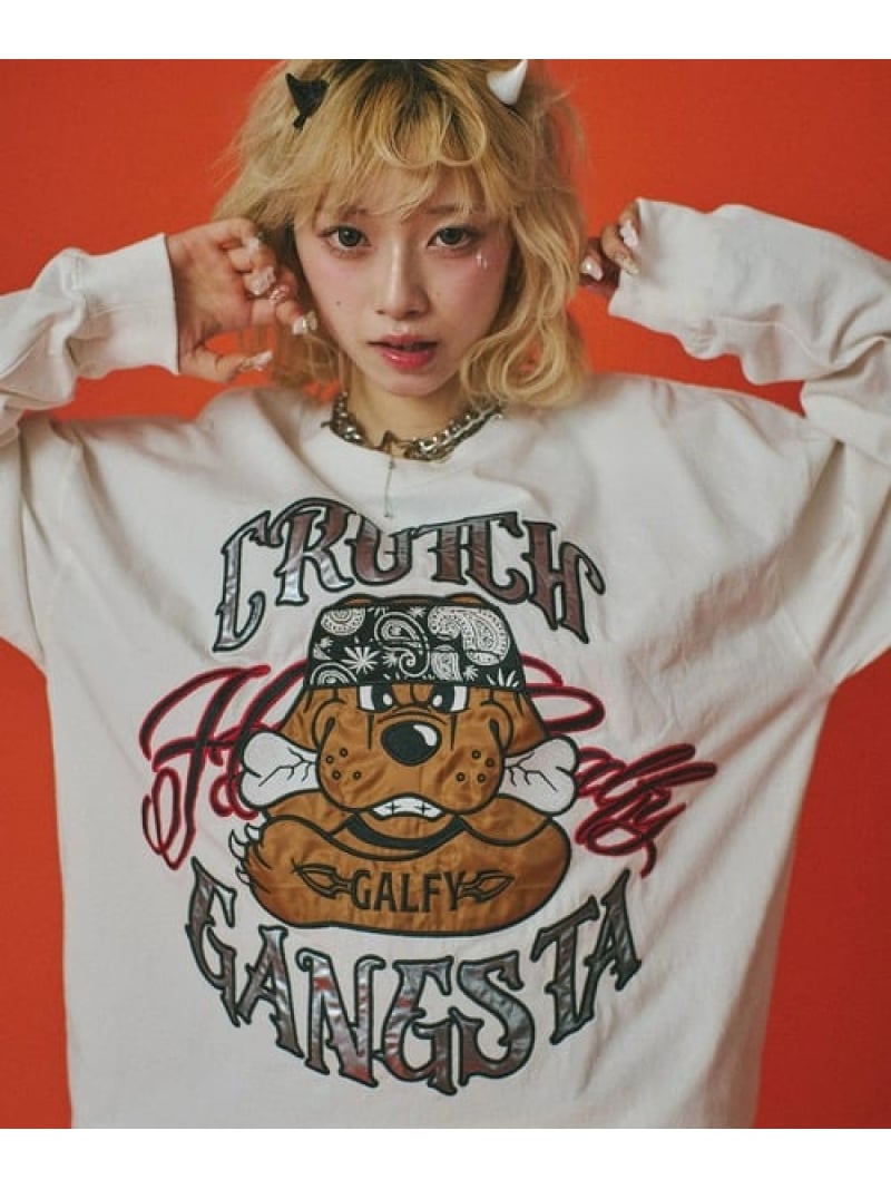 【楽天市場】GALFY / ガルフィー チカーノがるTee L/S (MENS) SELECT BRANDS ジャックローズ トップス カットソー・Tシャツ ブラック オレンジ ホワイト【送料 ...