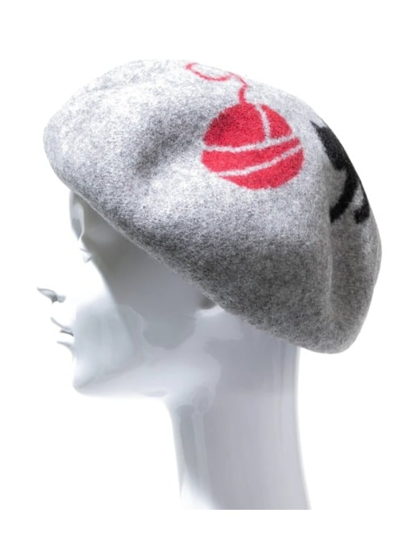 【楽天市場】HUT/ハット cat & yarn beret GSC GOODS & SHOES SELECT ゴースローキャラバン 帽子 ...