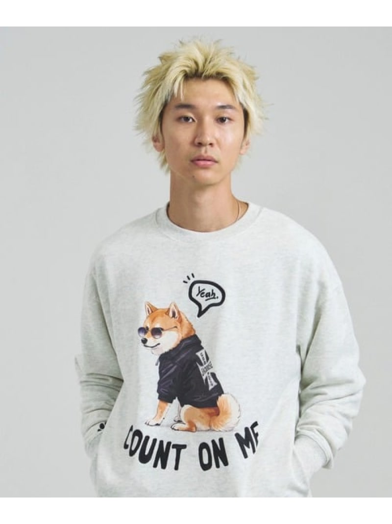 【楽天市場】JE-Yeah.DOG&CAT.Nikukyu-クルースウェット(MENS/WOMENS) JACKROSE ジャックローズ ...