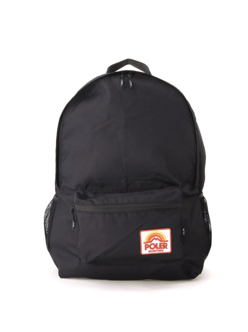 【楽天市場】(U)POLER/RAMBLER PACK POLER ジャックローズ バッグ リュック・バックパック ブラック【送料無料 ...