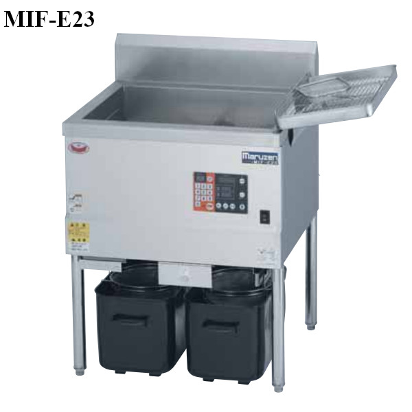 【楽天市場】【新品/送料無料/代引不可】マルゼンIHフライヤー 低油量タイプ MIF-E23 標準仕様 23L：三省堂実業