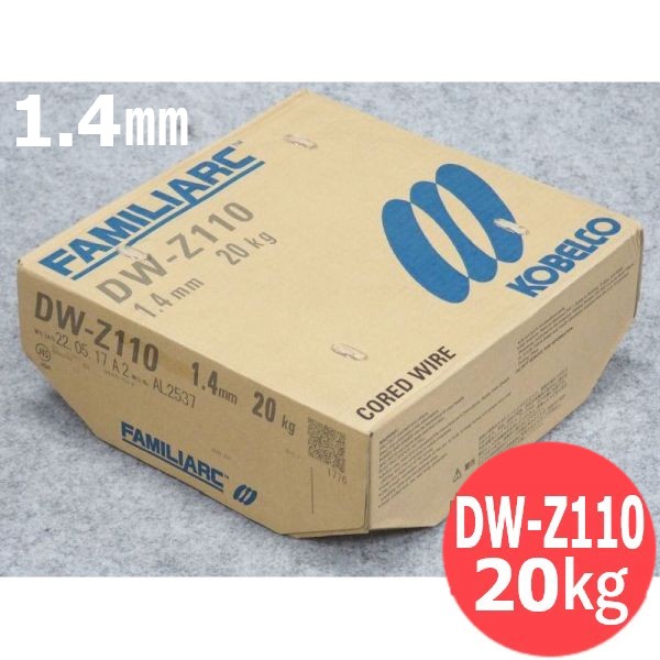 【楽天市場】【即日発送/平日14時迄】マグ材料(フラックス入りワイヤ） DW-Z110 1.4mm 20kg/巻 神戸製鋼 KOBELLCO【送料無料】：溶接用品プロショップ サンテック
