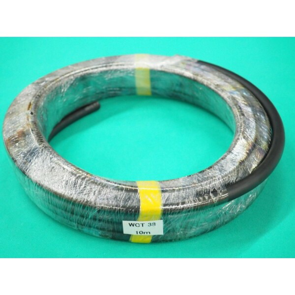 【楽天市場】【即日発送/平日14時迄】溶接用キャプタイヤケーブル/キャブタイヤケーブル 38sq 黒 10m巻(ラップ保護) WCT38SQ 10m 堺電業【送料無料】：溶接用品プロショップ ...