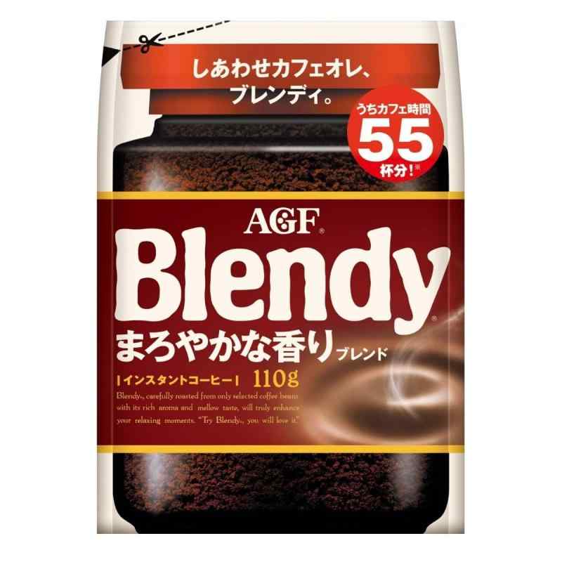 【楽天市場】AGF ブレンディ まろやかな香りブレンド 袋 110g 【 インスタントコーヒー 】【 水に溶けるコーヒー 】【 カフェオレ 好きに 】【 詰め替え 】：sanvino