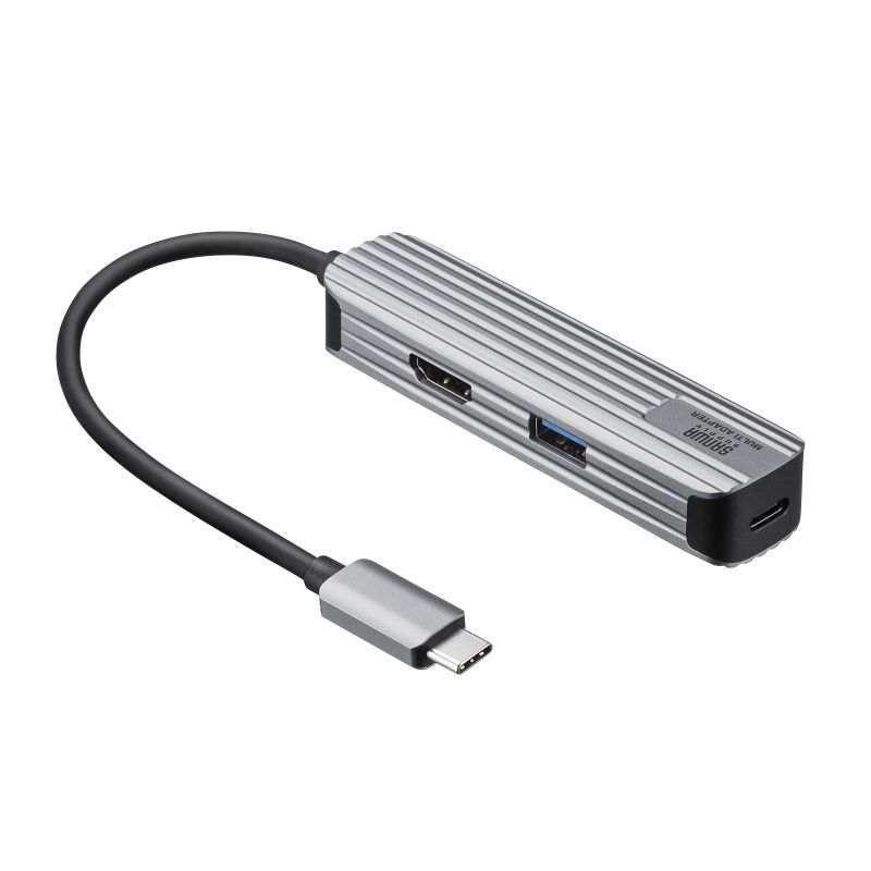 【楽天市場】USB Type-Cマルチ変換アダプタ HDMI付き DisplayPort Alternate Mode 4K/60Hz PD ...